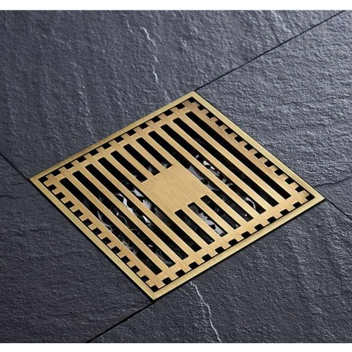 Jual Saringan Got Kuningan GoLD Antik kotak 15G- Floor Drain Saringan ...
