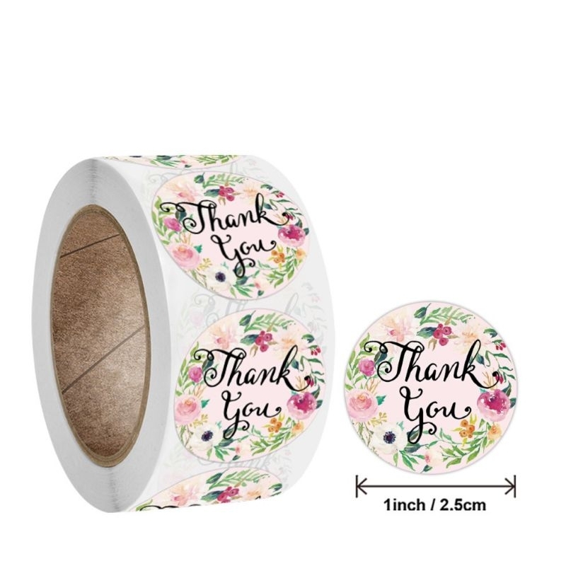 Jual stiker kue,thank you volume 2 ukuran 2,5 cm | Shopee Indonesia