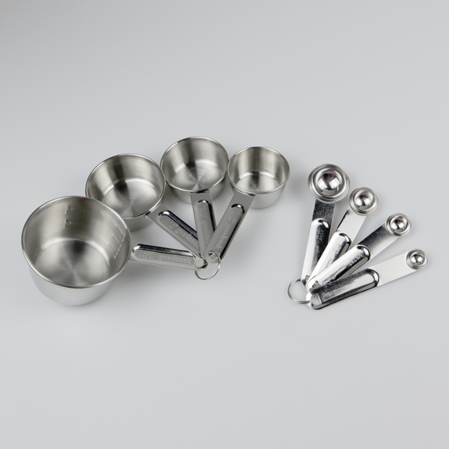Jual Measuring Cup/Gelas Ukur/Takaran/Takar Stainless Tebal | Sendok ...