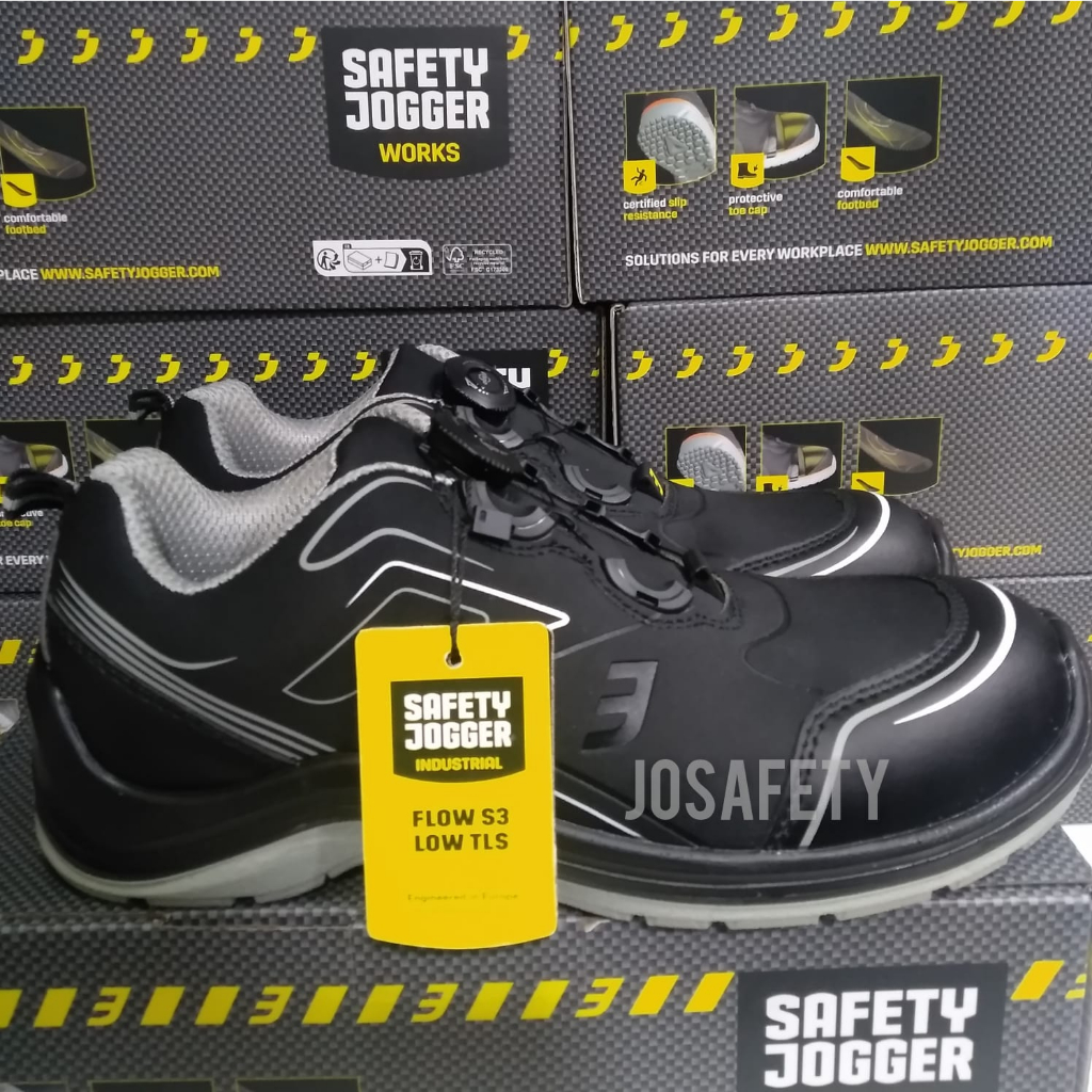 Jual Sepatu Safety Jogger Flow LOW TLS S3 | Shopee Indonesia