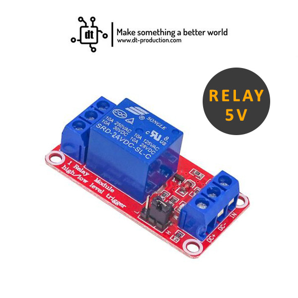 Jual Relay 1 Channel 5V High Low Level Trigger Kualitas Bagus | Shopee ...