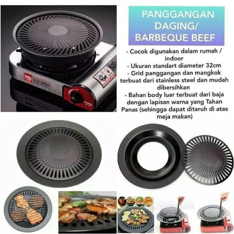 Jual PANGGANGAN BBQ GRILL PLATE | Shopee Indonesia