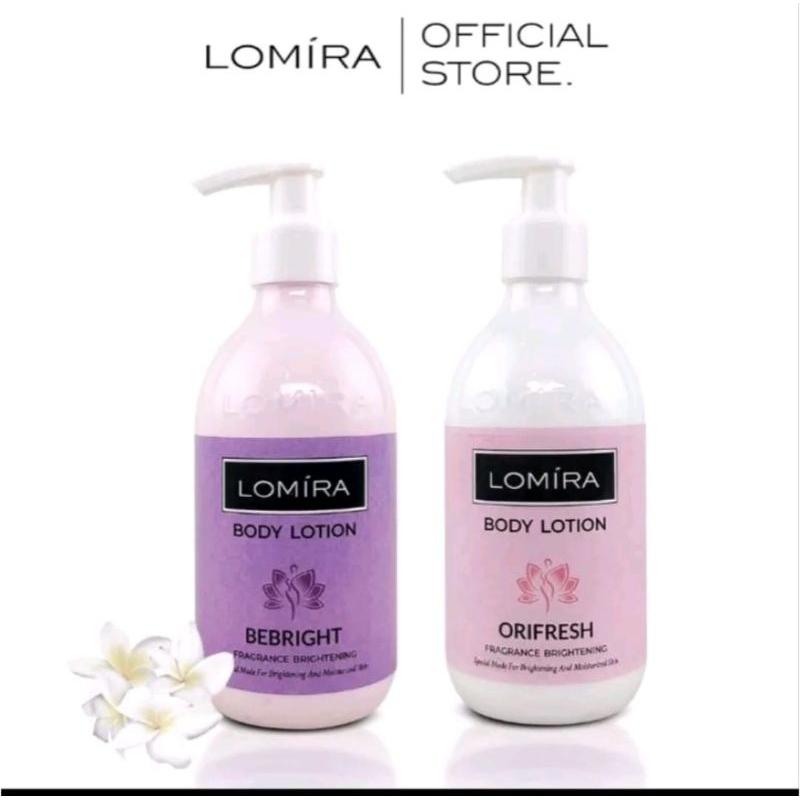 Jual LOMIRA BODY LOTION BRIGHTENING DAN MOISTURIZING 300ML ORIGINAL ...