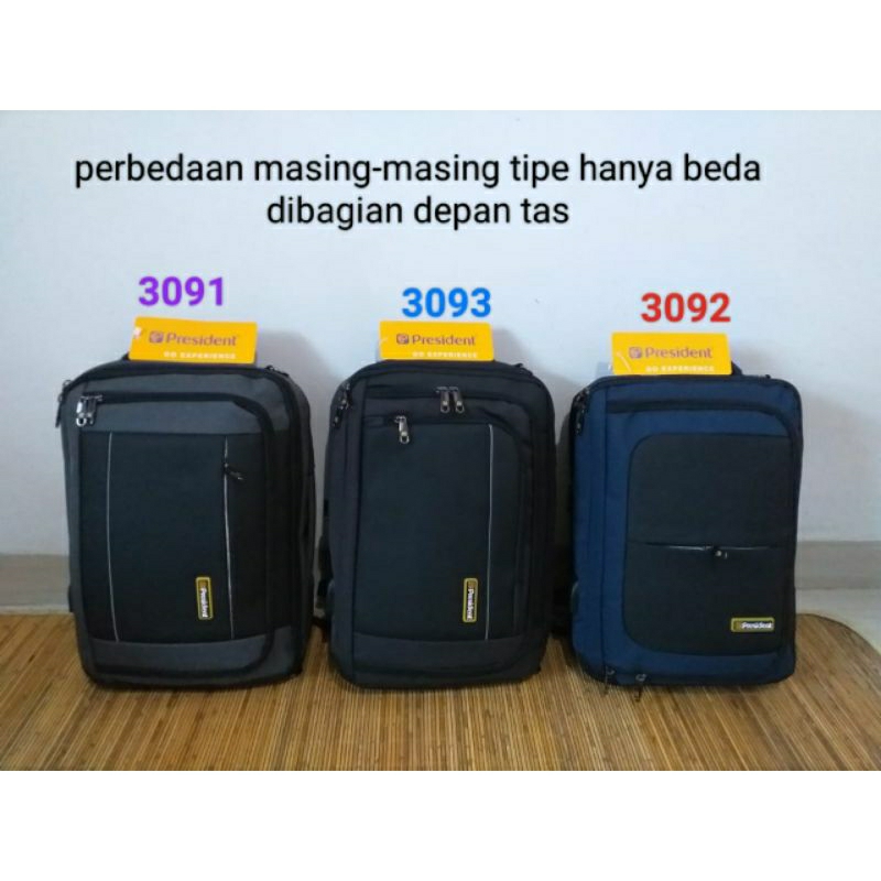 Jual Tas Ransel President 3 in 1 | Shopee Indonesia