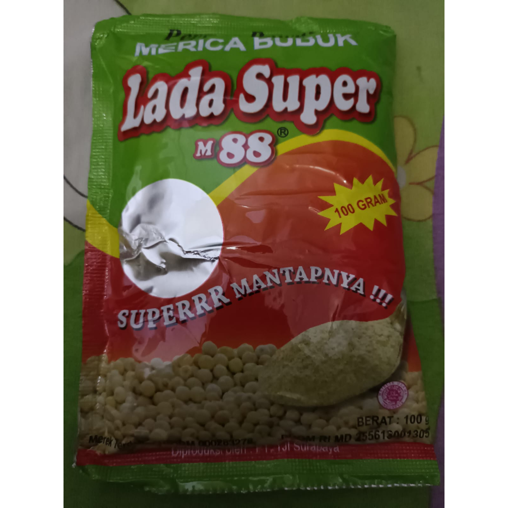 Jual Merica Bubuk dari Lada Super M88 100gr | Shopee Indonesia