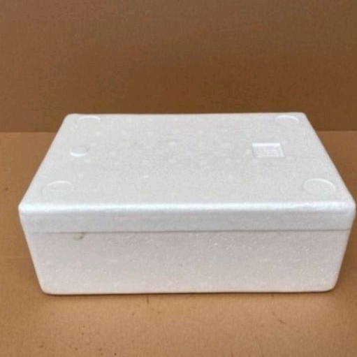 Jual Box Styrofoam 1kg / Box Gabus Ice Box styrofoam 1kg | Shopee Indonesia