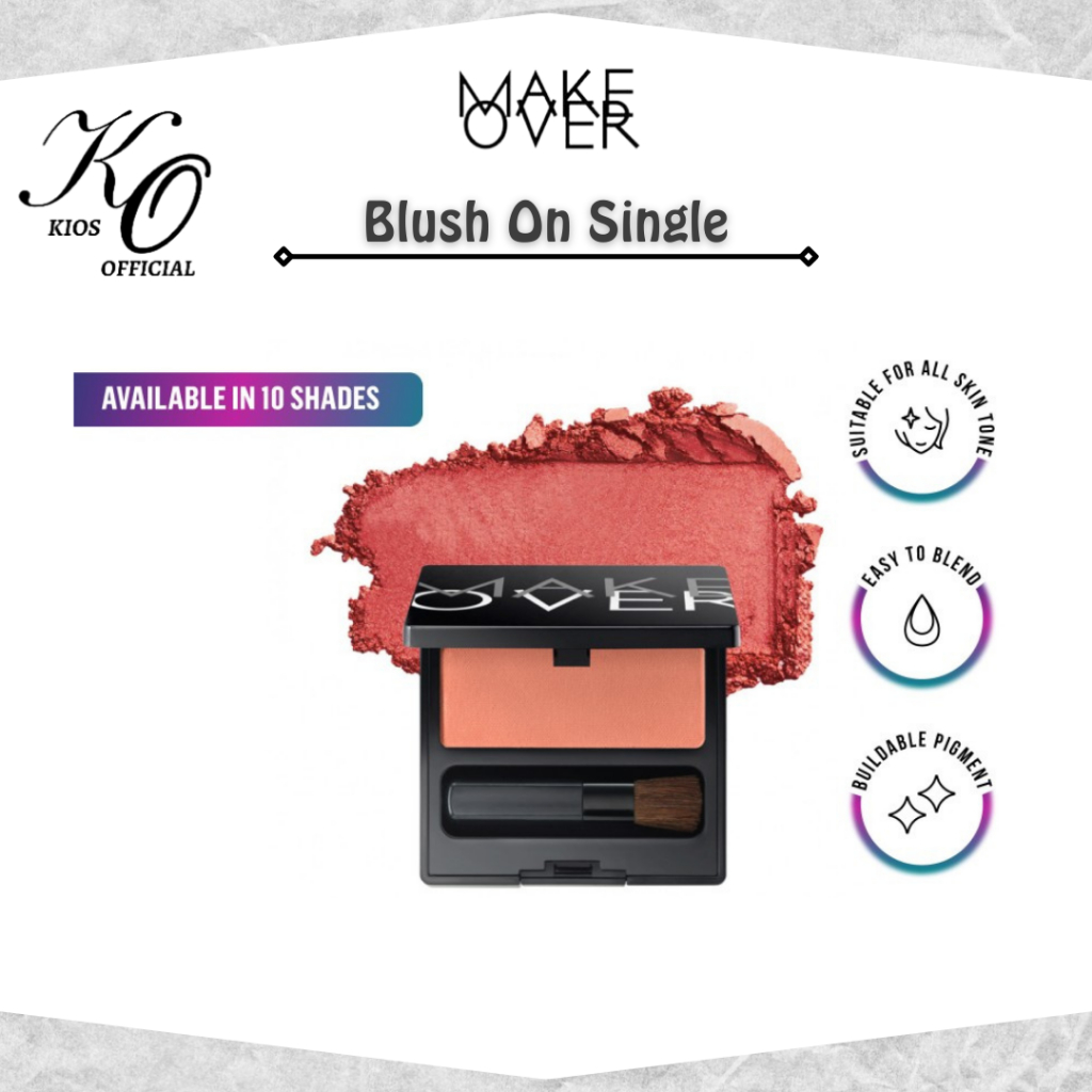 Jual Make Over Blush On Single 6g/Blush On | Shopee Indonesia
