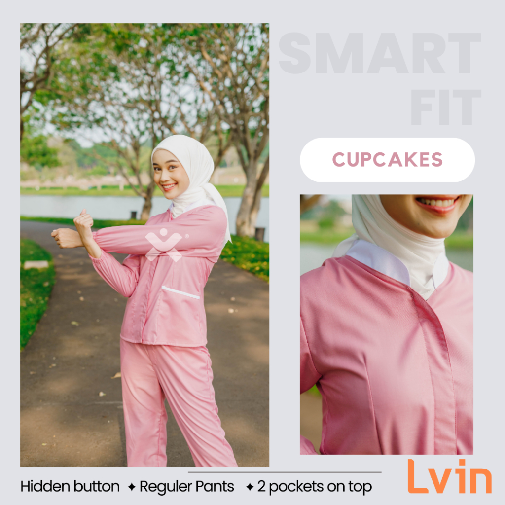 Jual Lvin Baju Seragam suster Hana Series Lengan Panjang / nanny ...
