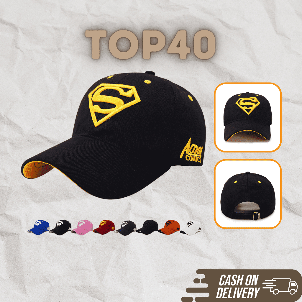 Jual DISKON BESAR BESARAN !! Topi Sport Trendy Bordir Motif S [TOP040 ...