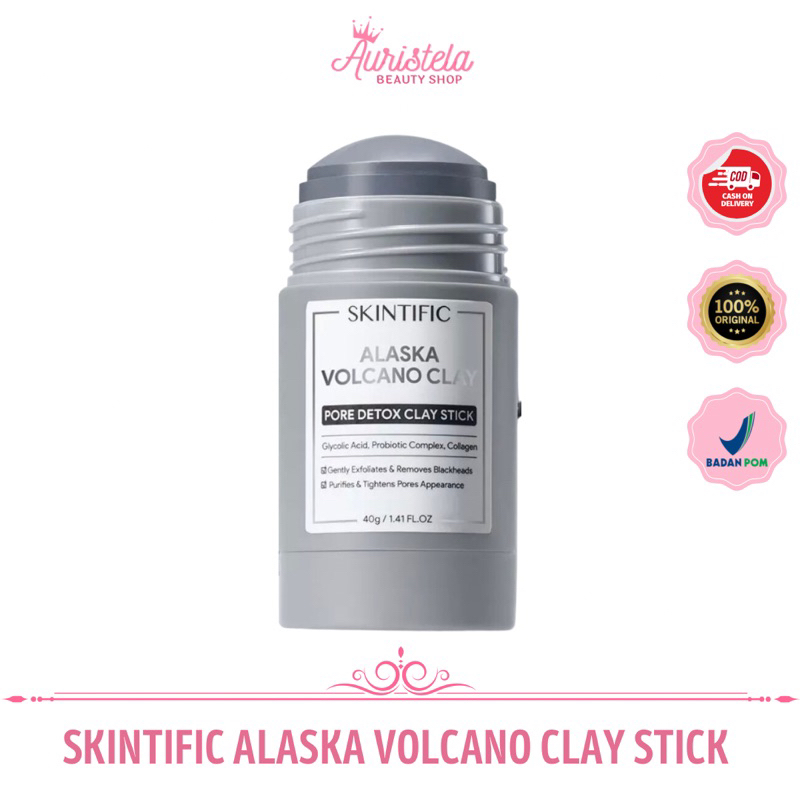 Jual SKINTIFIC ALASKA VOLCANO CLAY STICK | Shopee Indonesia