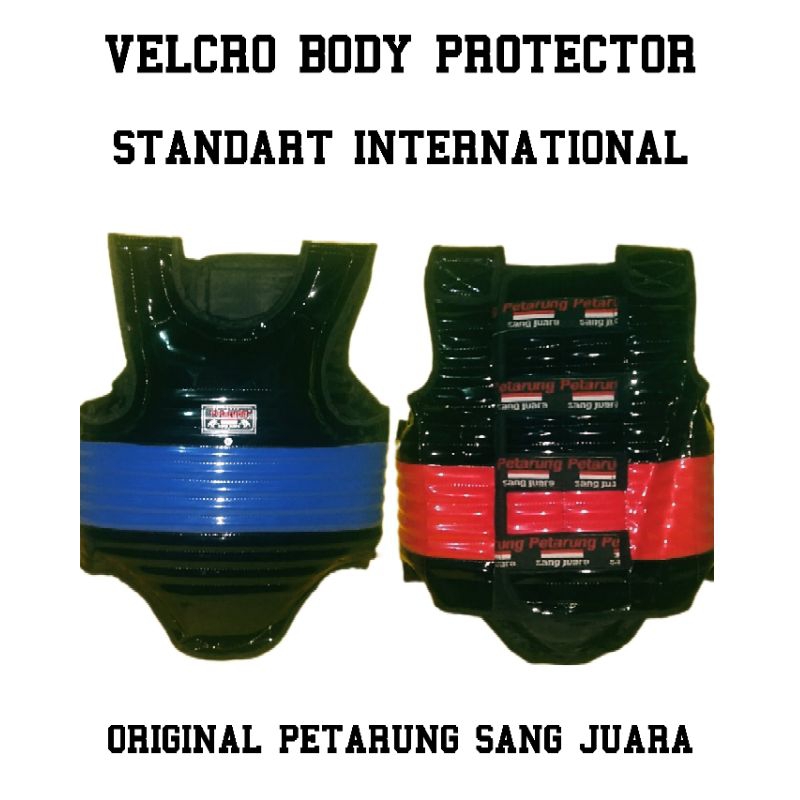 Jual (Sepasang)Body Silat Aturan Baru Velcro Body Silat 2023 | Shopee Indonesia