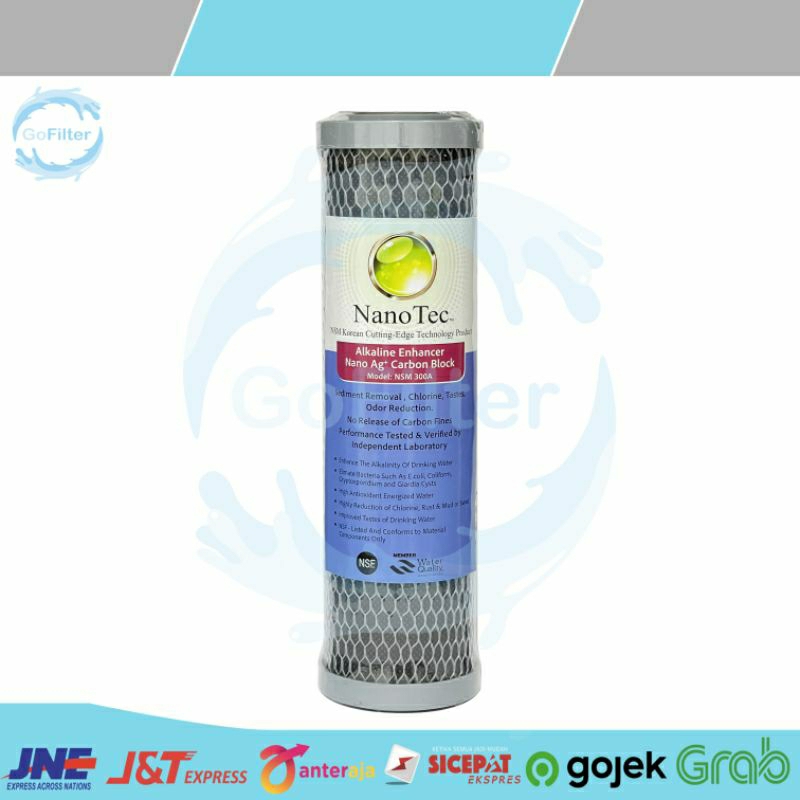 Jual CTO NANOTEC ALKALINE ENHANCER NANO AG+ CARBON BLOCK / KARBON BLOK ...