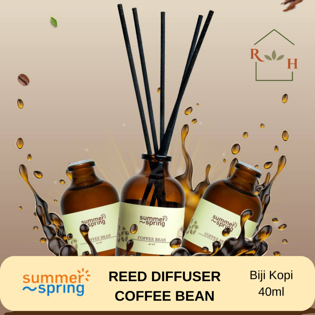 Jual Summer Spring Reed Diffuser Varian Coffee Bean Biji Kopi | Shopee ...