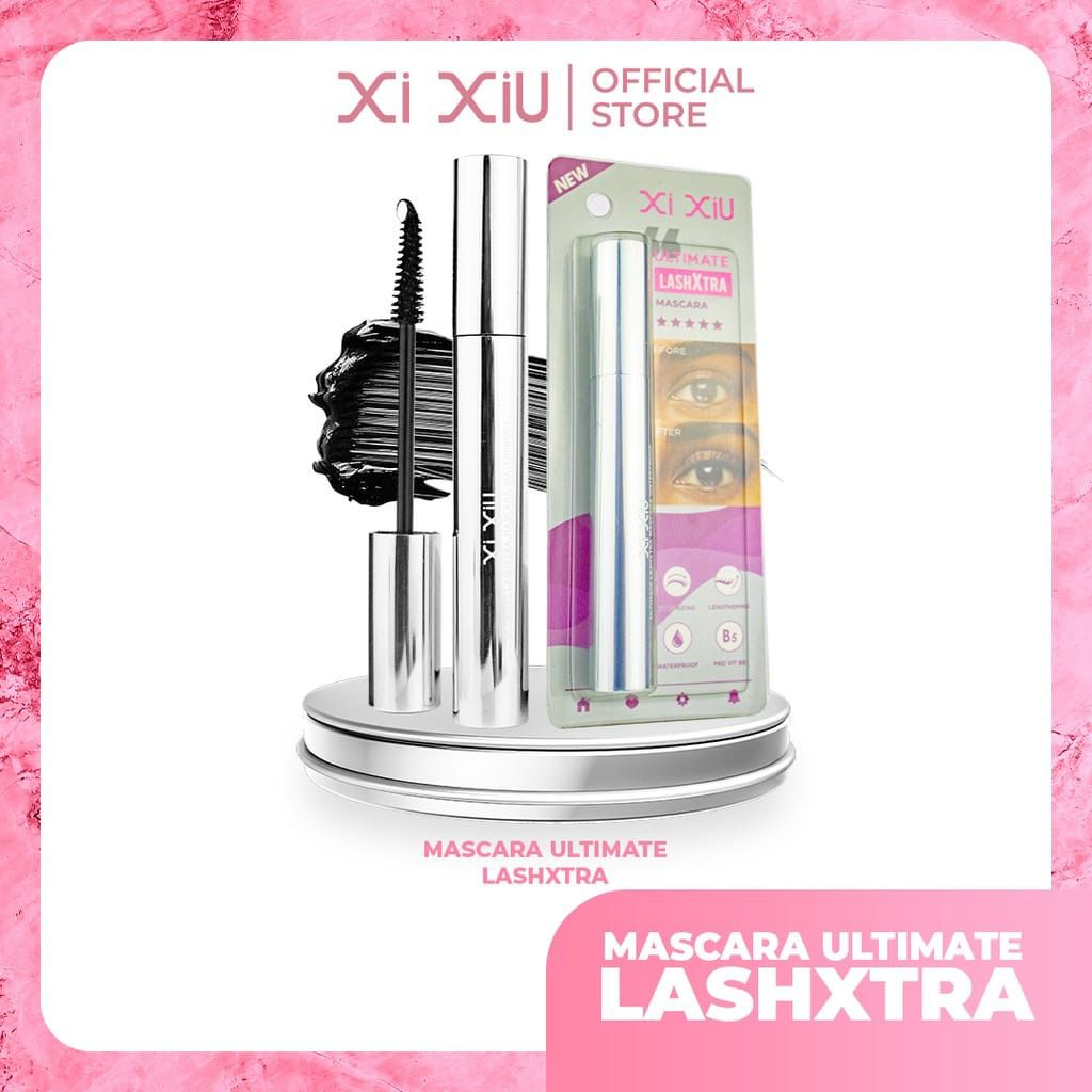 Jual Xi Xiu Lovely | Black | Pink Mascara Divine Waterproof Volumizing ...
