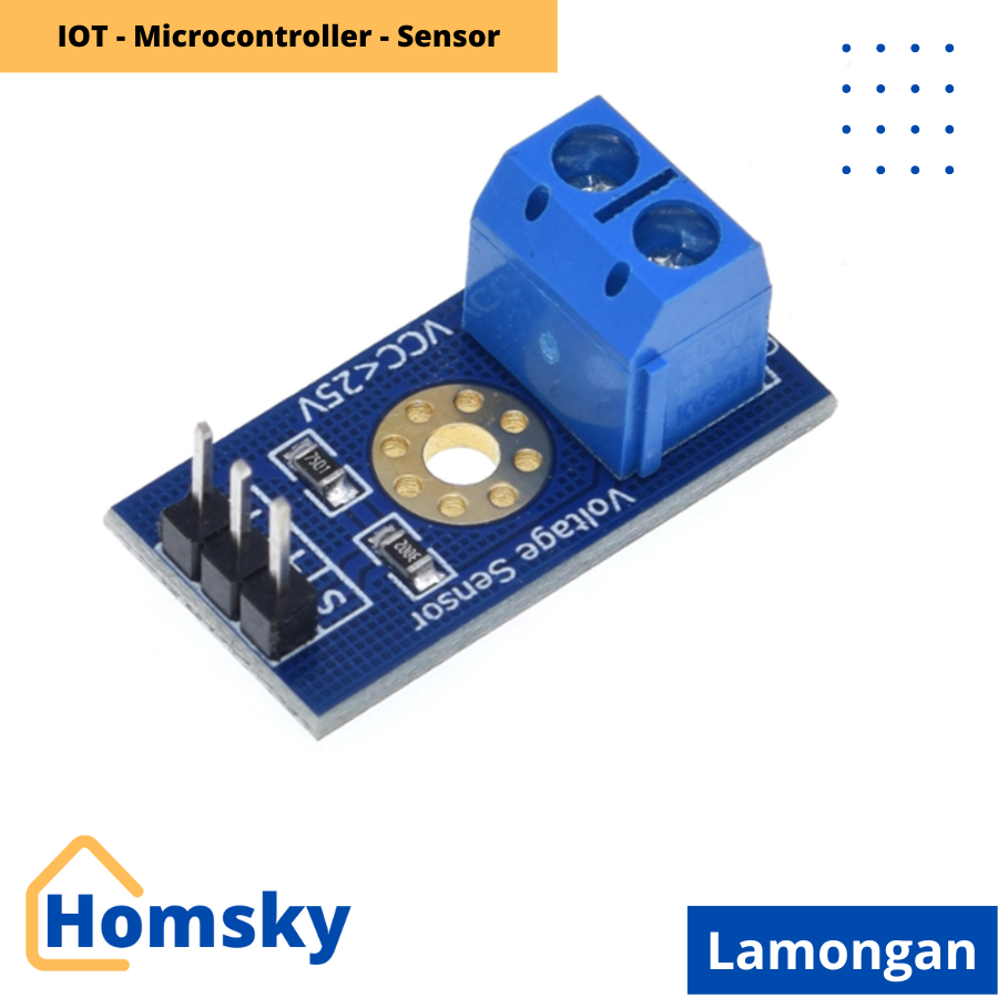 Jual Sensor Tegangan Voltage Detection Sensor Module DC 0-25V Antarmuka ... Jual Sensor Tegangan Voltage Detection Sensor Module DC 0-25V Antarmuka ...