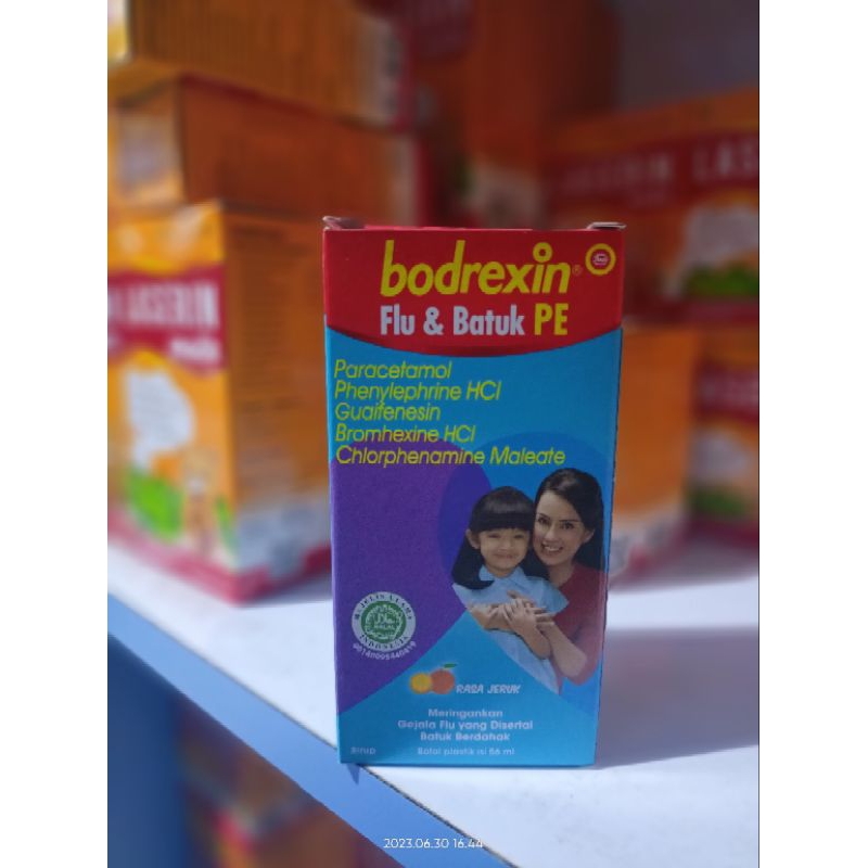Jual bodrexin flu dan batuk pe syrup 56 ml | Shopee Indonesia