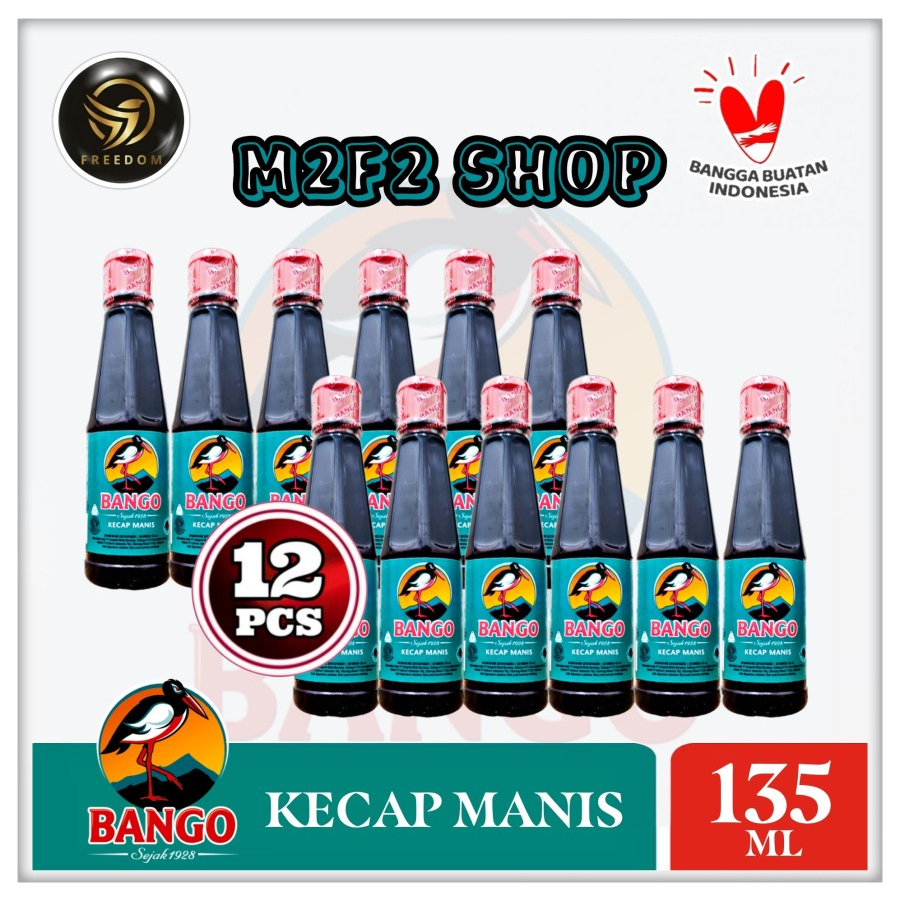 Jual Bango Kecap Manis Original Botol Kecil Plastik Pet - 135 ml ...