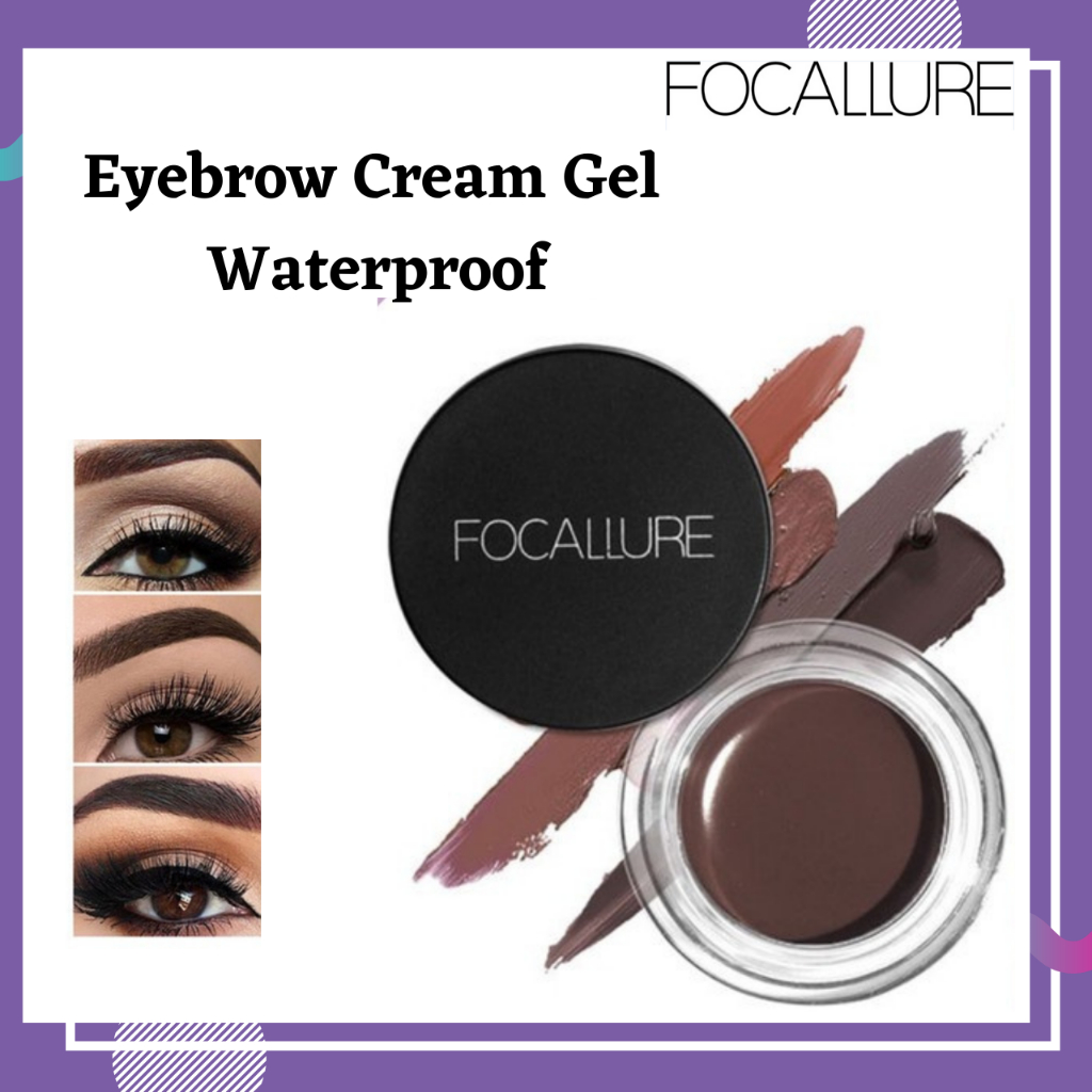 Jual Focallure Eyebrow Cream Gel / Eyebrow Cream Pomade Waterproof ...