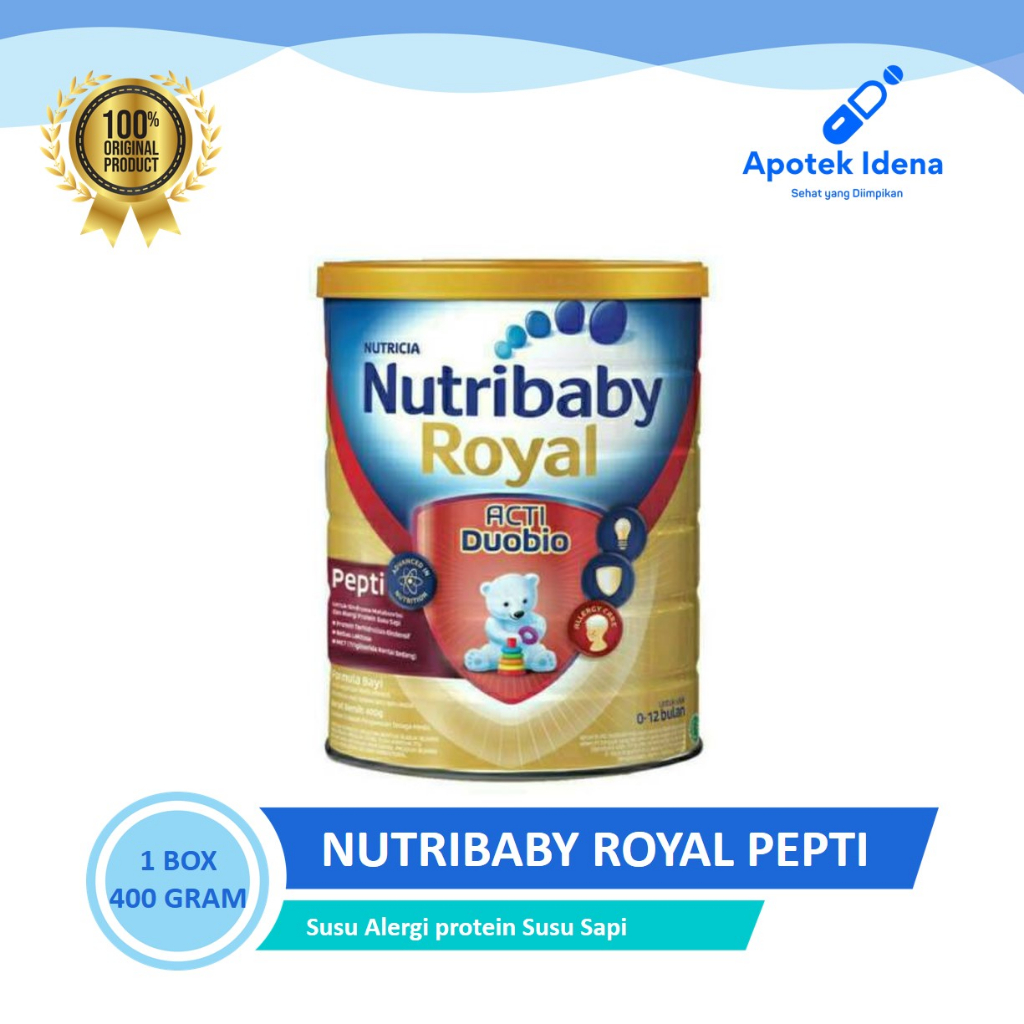 Jual Nutribaby Royal Pepti Junior 400 GR Susu Kebutuhan Khusus Anak ...