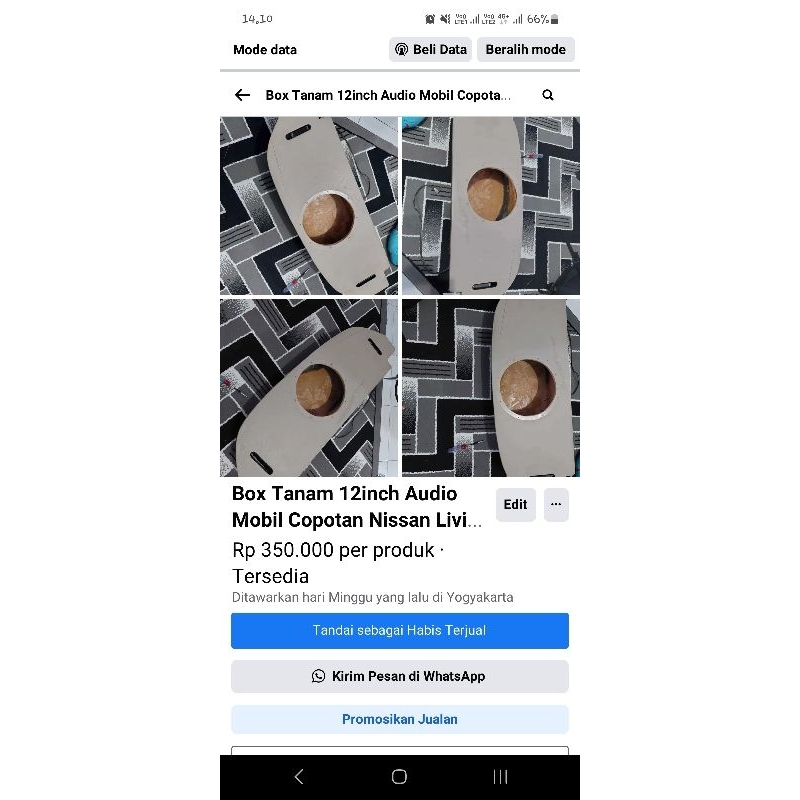 Jual custom box tanam 12inch nissan grand livina | Shopee Indonesia