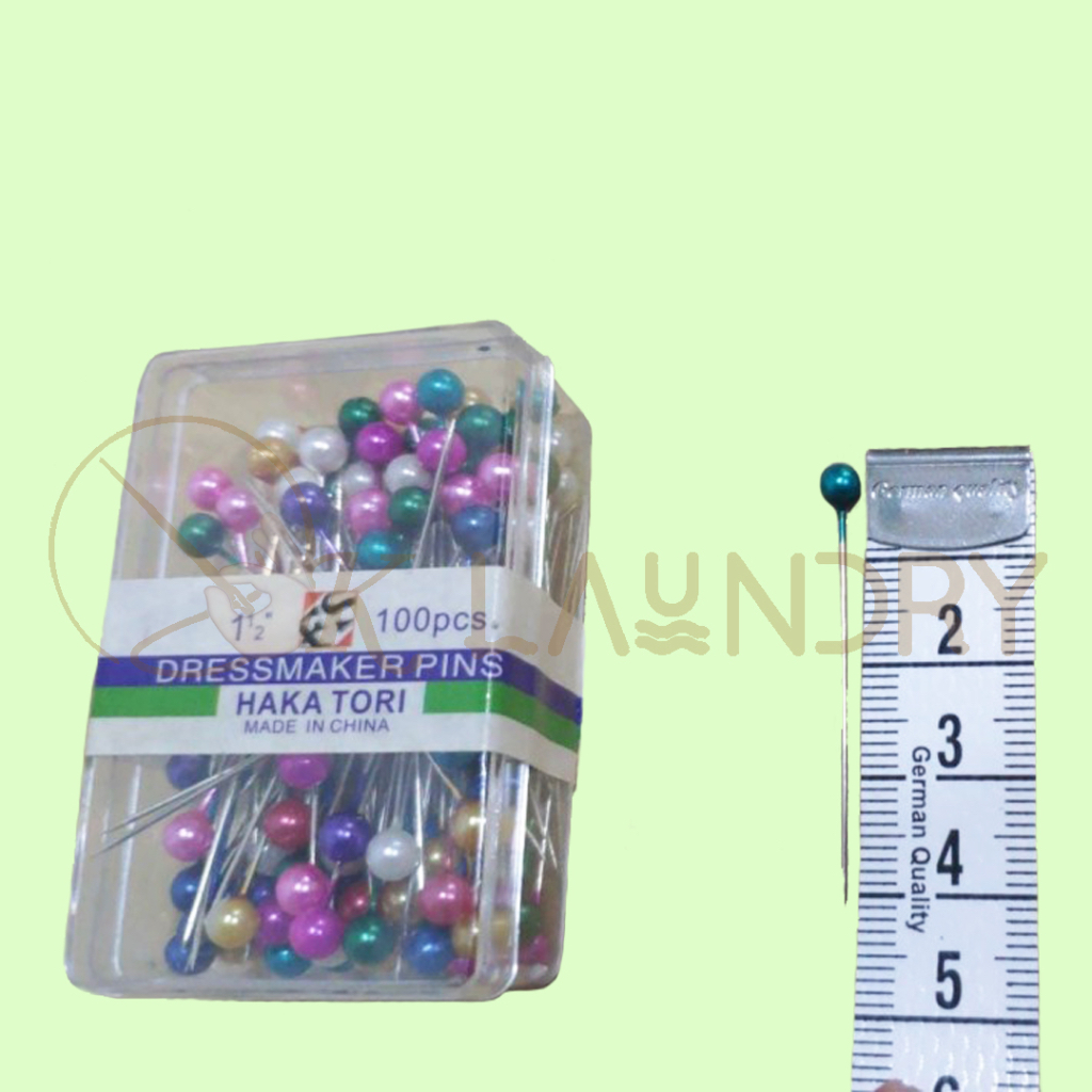 Jual Pin Jarum Pentul Hakatori Dressmaker Pins 100 pcs | Shopee Indonesia