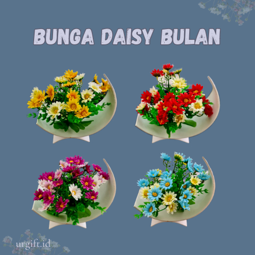 Jual Bunga Daisy Artificial Bunga Pajangan Meja Bunga Hiasan Rumah ...