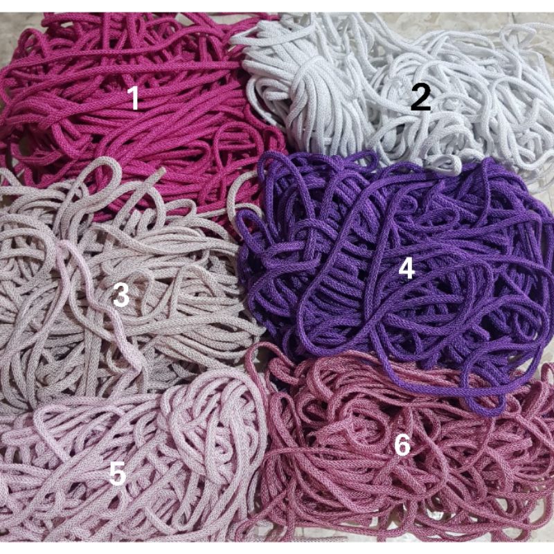Jual Tali kepang Polyester dijual per yard = 90 cm | Shopee Indonesia