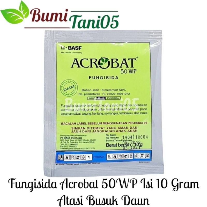Jual Fungisida Acrobat 50WP 10gr | Shopee Indonesia