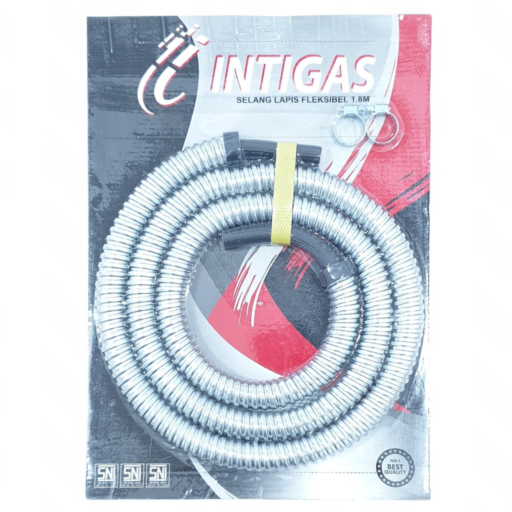 Jual Selang Gas Elpiji Intigas Kualitas Bagus 1,8 Meter Pelindung ...