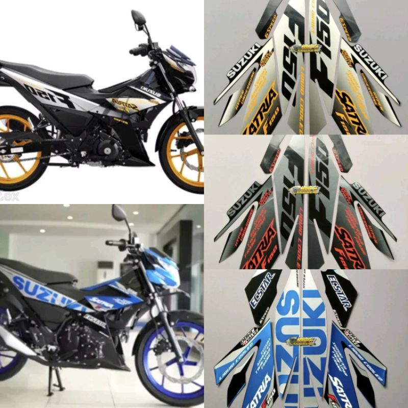 Jual striping Suzuki Satria Fu facelift 2018 2019 2020 2021 2022 2023 ...