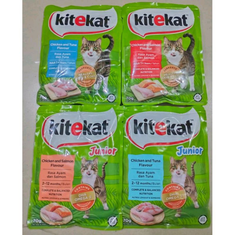 Jual Kitekat Sachet Promo 70gr All Variant | makanan basah sachet ...