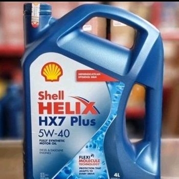 Jual OLI MOBIL SHELL HELIX HX7 Plus 5w-40 4Liter galon | BARCODE HIJAU ...