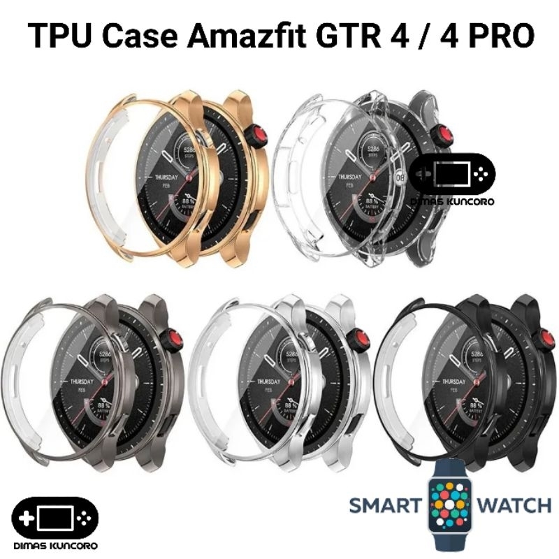 Jual TPU Case Amazfit GTR 4 / 4 PRO silicone silikon soft bumper cover ...