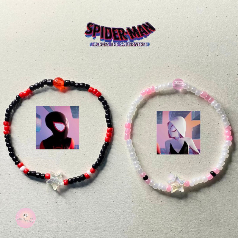 Jual Spiderman Couple Beads Bracelets | Gelang Manik | Gelang Spiderman ...