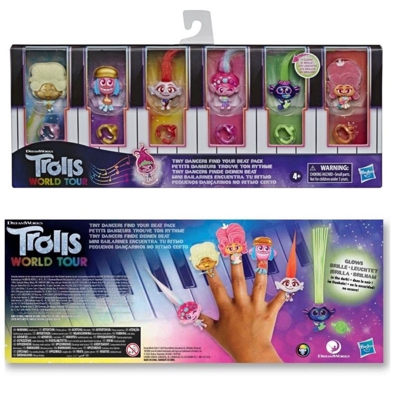 Jual Figure Trolls Toys Tiny Dancers Find Your Beat Pack Movie Toys ...