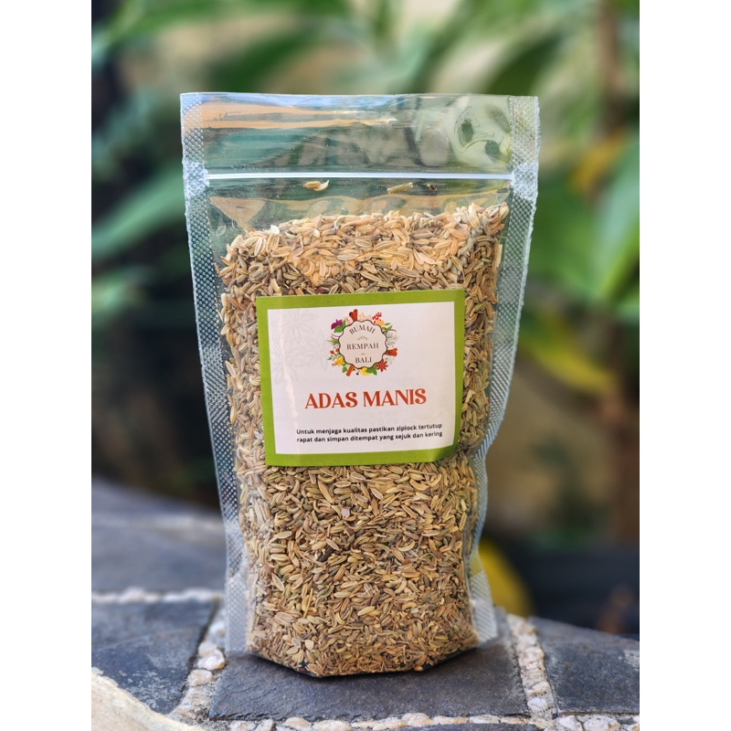 Jual 100gr 250gr Adas Manis / Biji Adas Manis / Fennel Seeds / Rempah ...