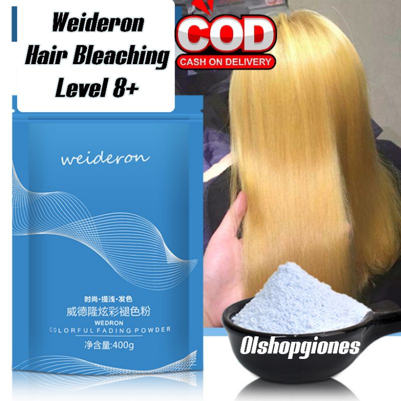 Jual Weideron Bleaching Powder Bleac Fending Level 8+ pewarna cat ...