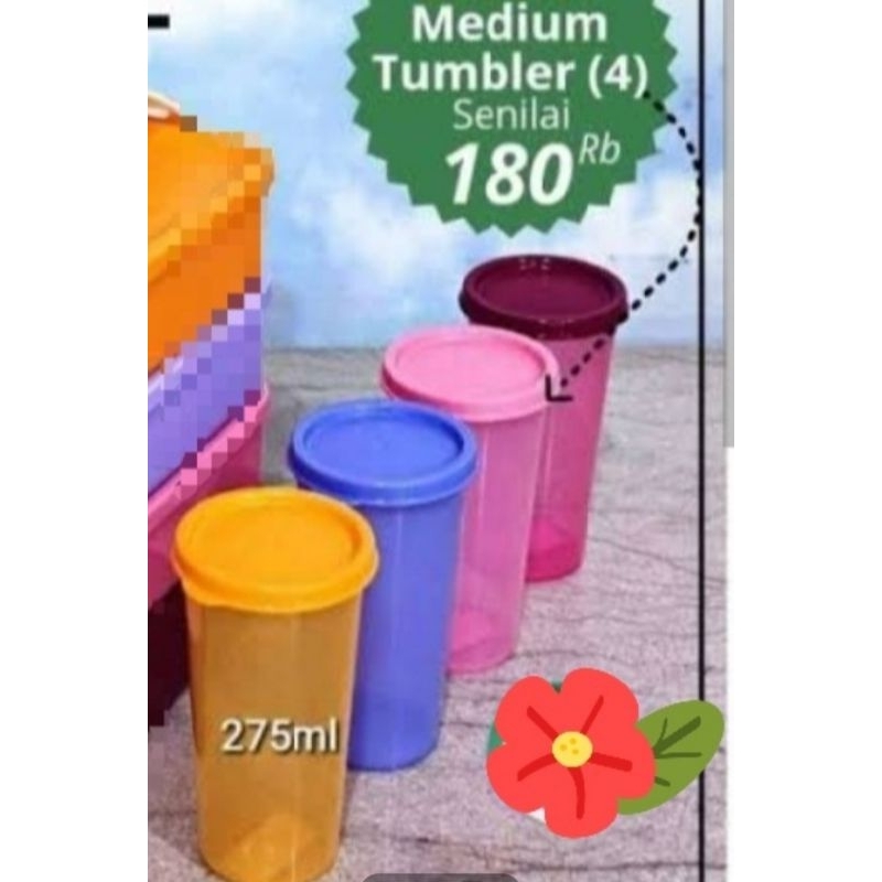 Jual Tupperware Medium Tumbler (1pc) | Shopee Indonesia