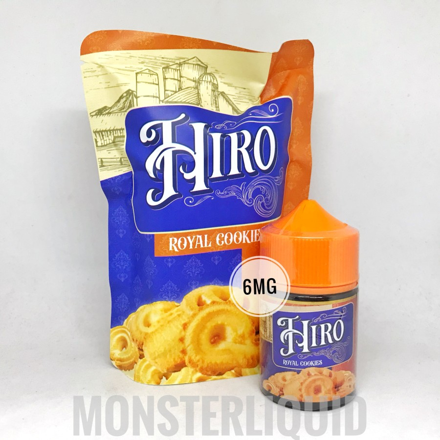 Jual HIRO V2 ROYAL COOKIES BY JOZOJO BREW 6MG 60ML | Shopee Indonesia