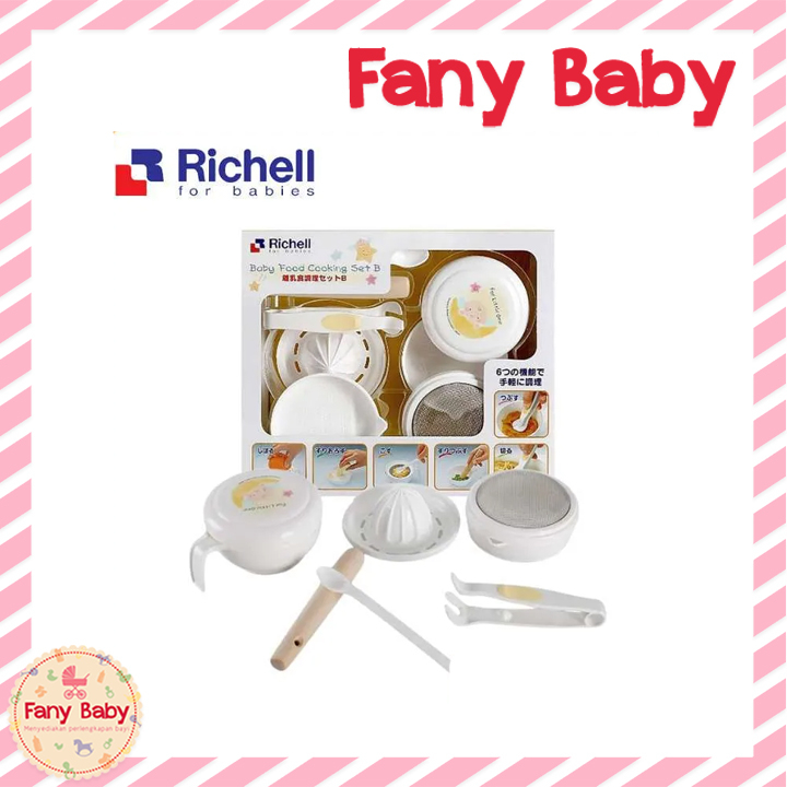 Jual RICHELL BABY FOOD COOKING SET B | Shopee Indonesia