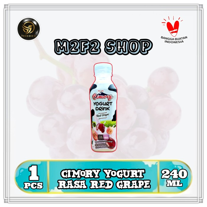 Jual Yogurt Cimory Drink Rasa Red Grape | Anggur Merah Botol Pet - 240 ...