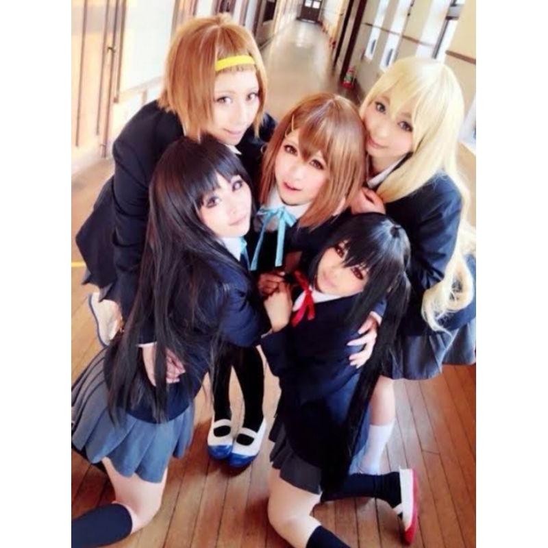 Jual FULLSET COSPLAY K On Yui Azusa Ritsu Mio Tsumugi DENGAN WIG ...