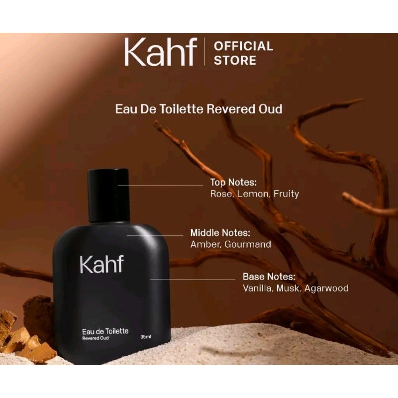 Jual Kahf Revered Oud Eau de Toilette (Warna Hitam) | Shopee Indonesia