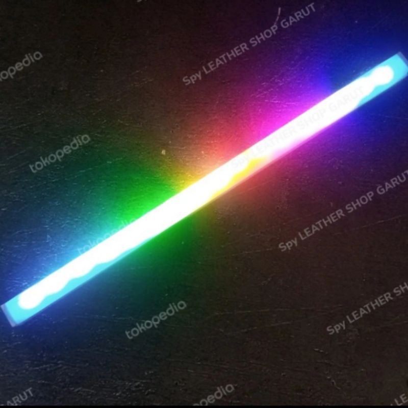 Jual paket LED strip 2 sisi Argb 30cm x 2, mini controller molex psu ...