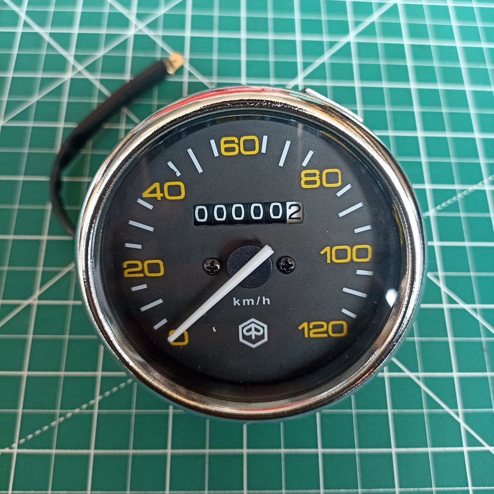 Jual Speedometer Kilometer Vespa PX PS List Chrome | Shopee Indonesia