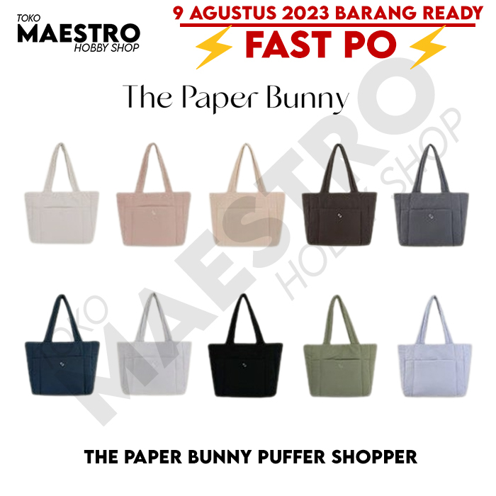 Jual THE PAPER BUNNY Puffer Shopper Bag | Shopee Indonesia