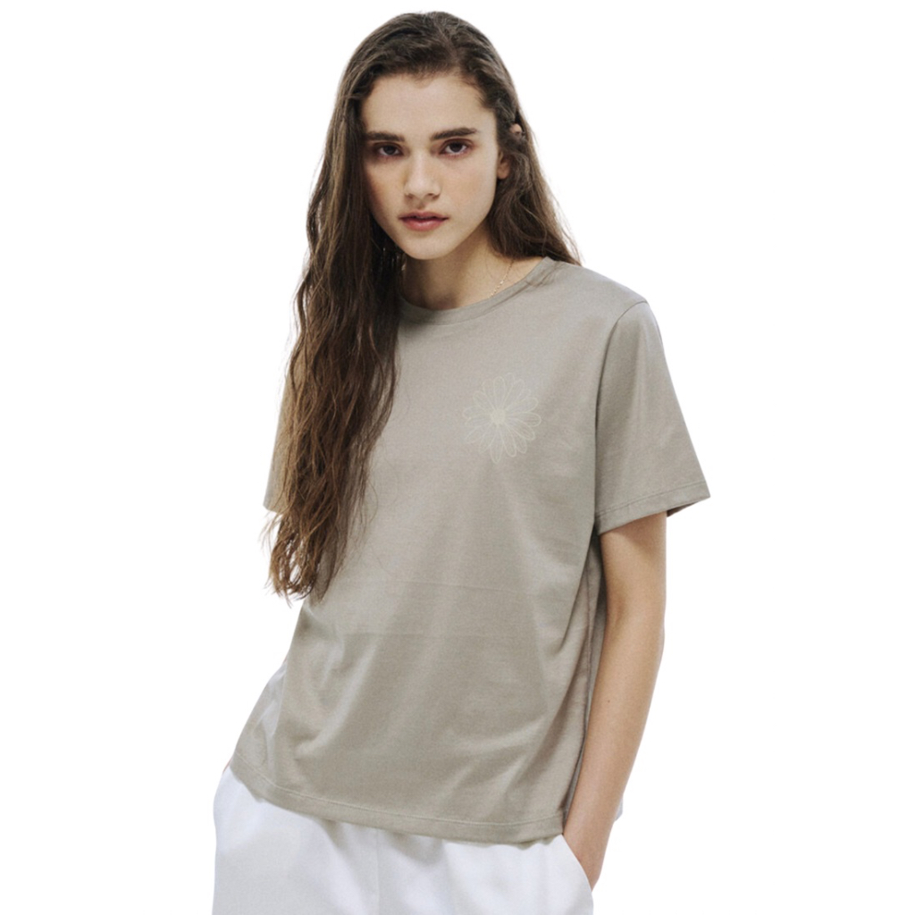 Jual MARDI MERCREDI Premium Supima TShirt Essential Khaki Beige | Shopee Indonesia