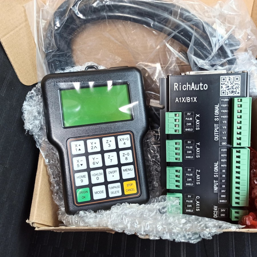 Jual DSP richauto rich auto A11 remote cnc router controller 3 axis | Shopee Indonesia