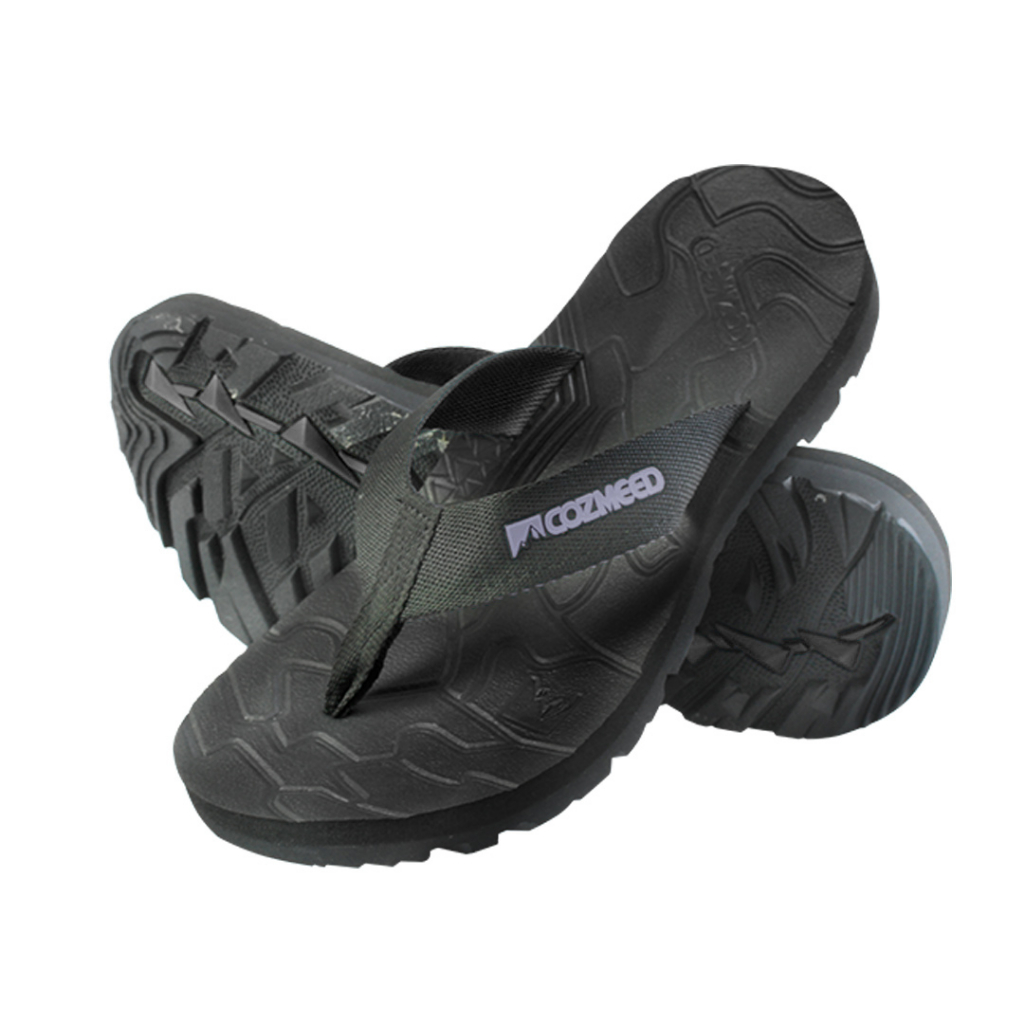 Jual Cozmeed Sandal Jepit Gunung Zories Hitam Abu | Shopee Indonesia