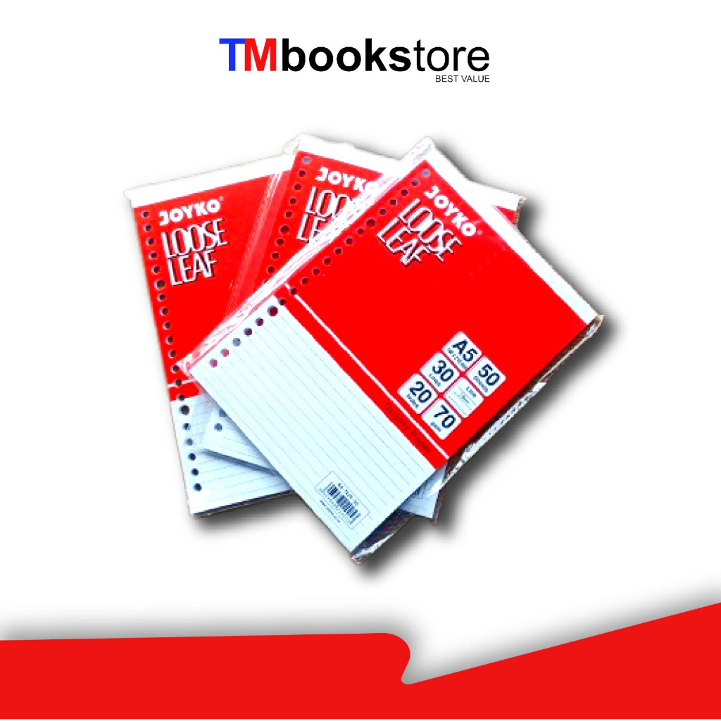 Jual LOOSE LEAF A5-7020 50 SHEET JOYKO | Shopee Indonesia
